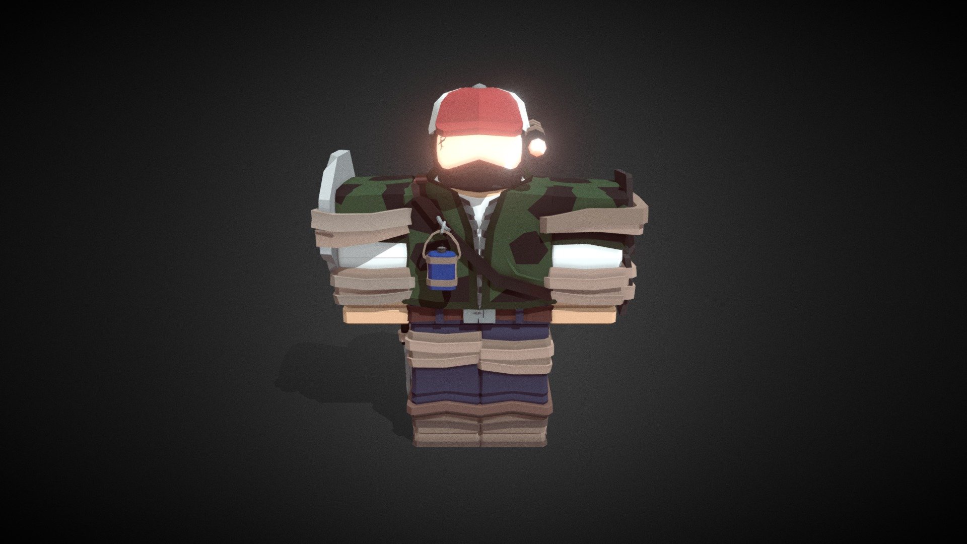 R15 Character Apocalyptic Survivor - 3D model by Candelz [1aa3730 ...