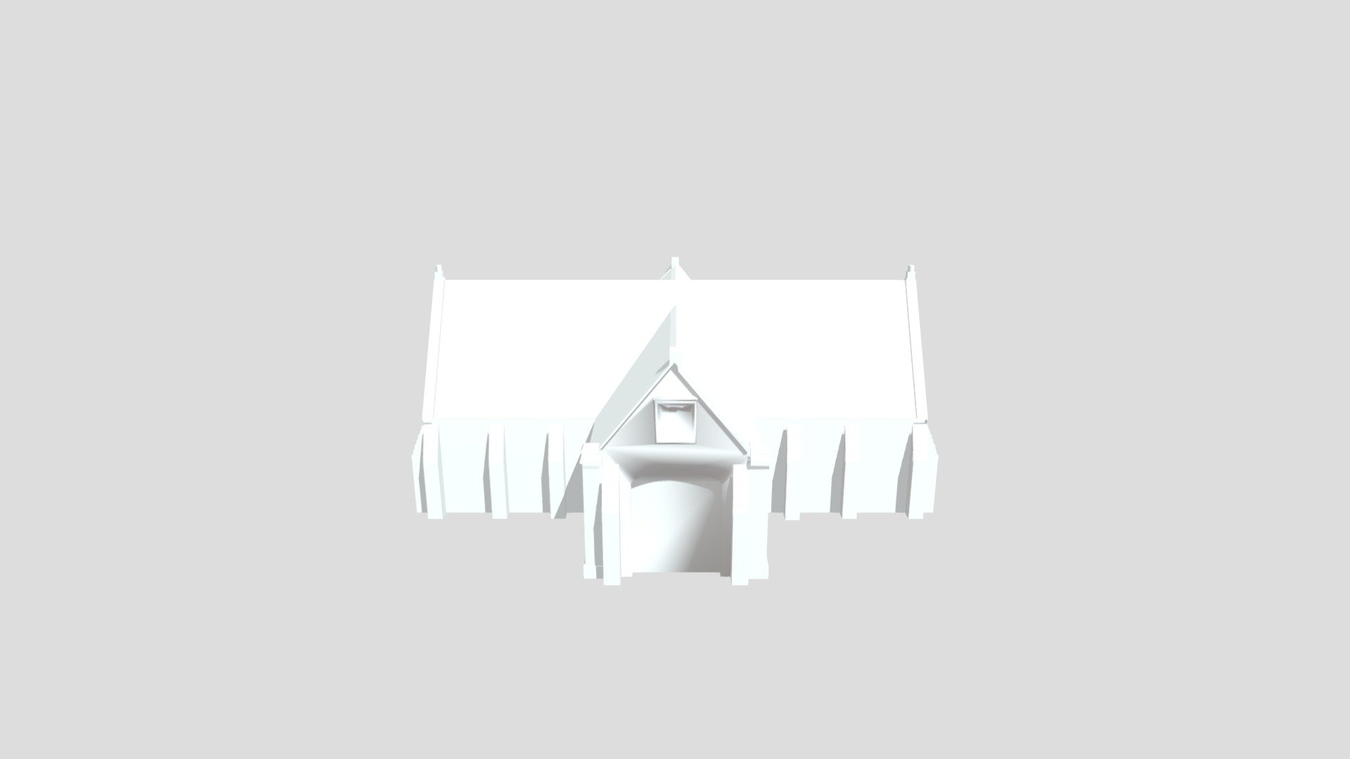 Glastonbury_abbey_barn2 - 3D model by kenbonham68 [1aa5775] - Sketchfab