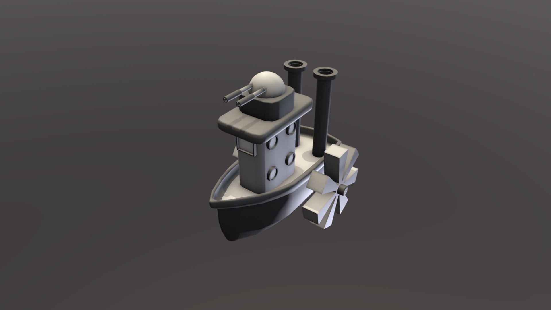 Steamboat_Model - 3D model by John-David Romero (@John-DavidRomero ...