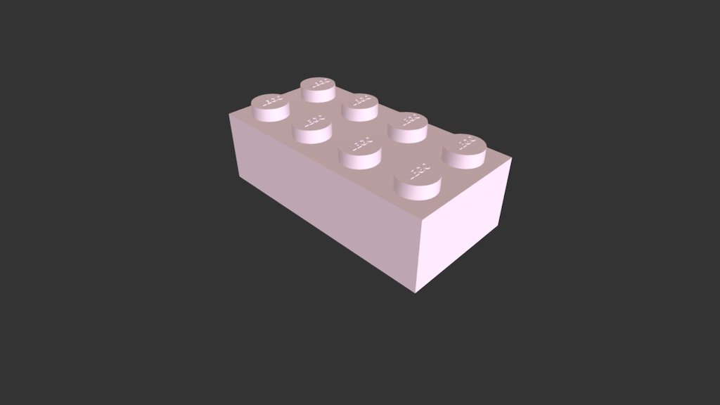 Lego Brick 02 - 3D model by artsiyu [1aa645f] - Sketchfab
