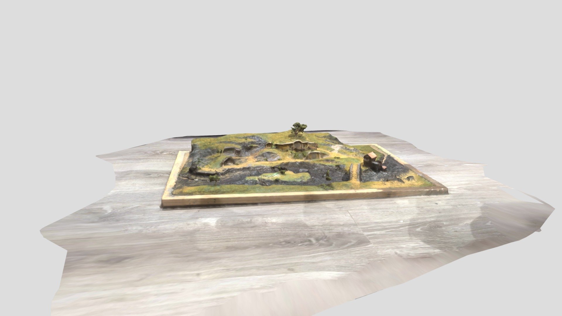 hobbiton clay diorama original 3d scan - 3D model by manu missen (@manu ...