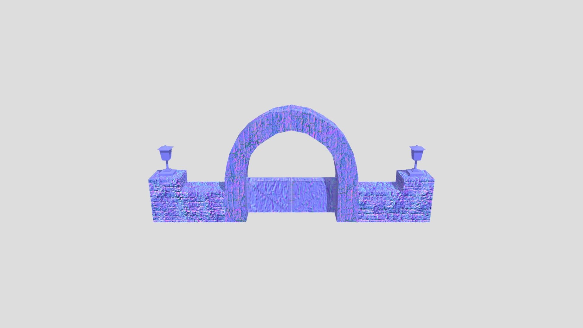 Main Gate Export - Download Free 3D model by ClayHoward [1aa8a53 ...