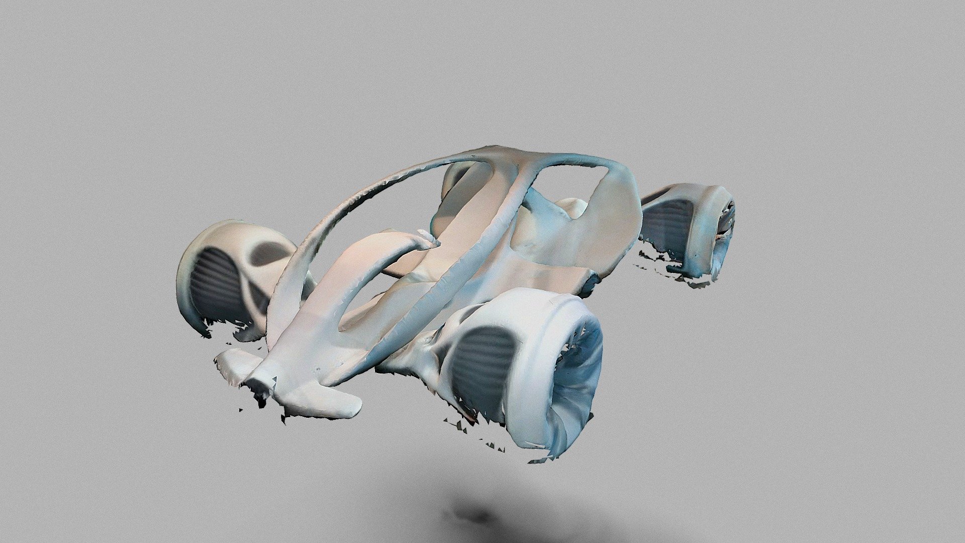 3D scanned 3D printed car - 3D model by alban [1aa8da1] - Sketchfab
