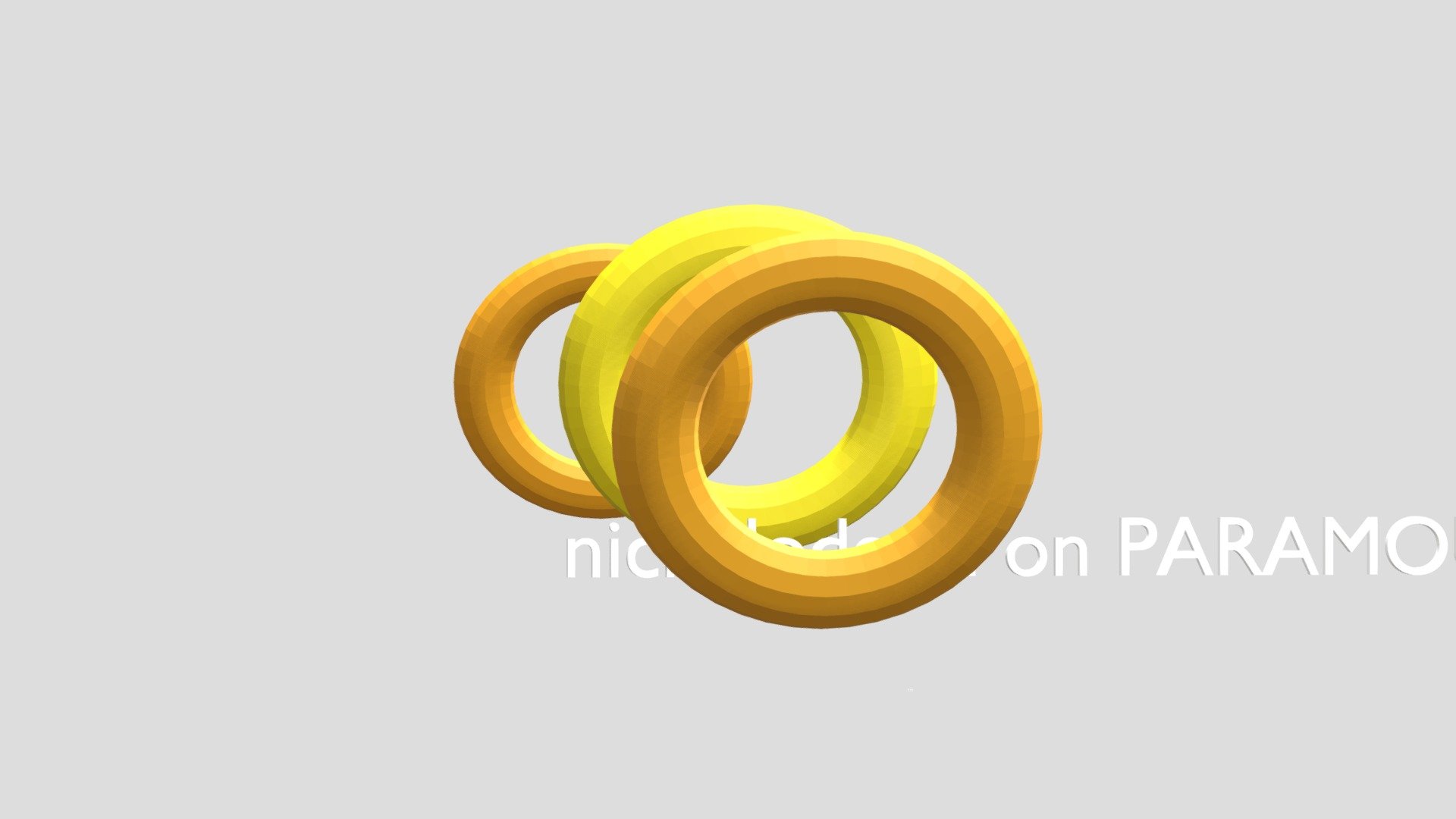 Nickelodeon [2023-] On Paramount Plus Logo. - Download Free 3D model by ...