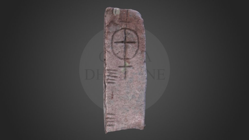 An Rath Dubh, Ogham Stone (RGB) - 3D model by The Discovery Programme ...