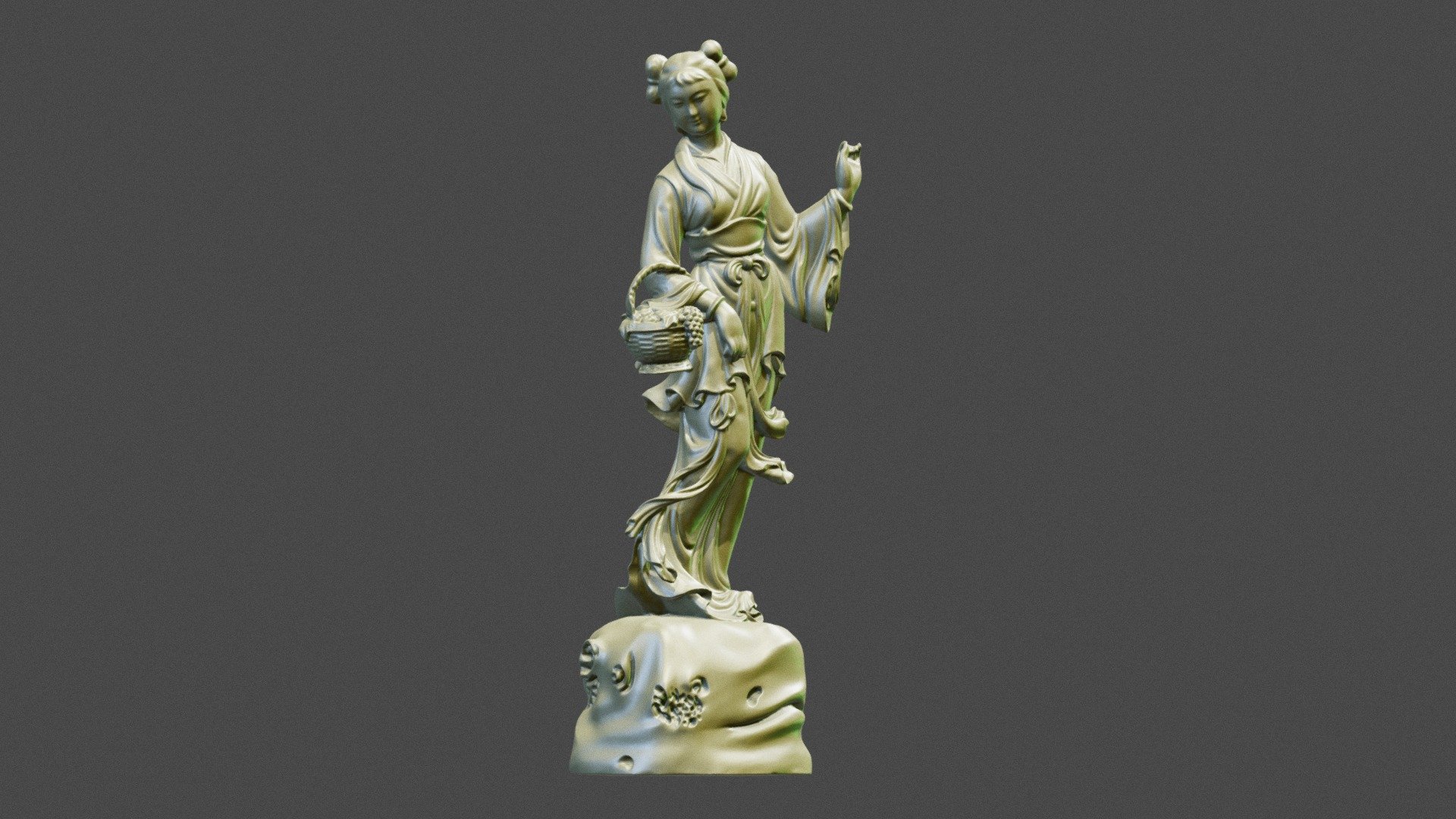 Traditional sculpture#4 - Buy Royalty Free 3D model by CGTOMY [1aaae47 ...