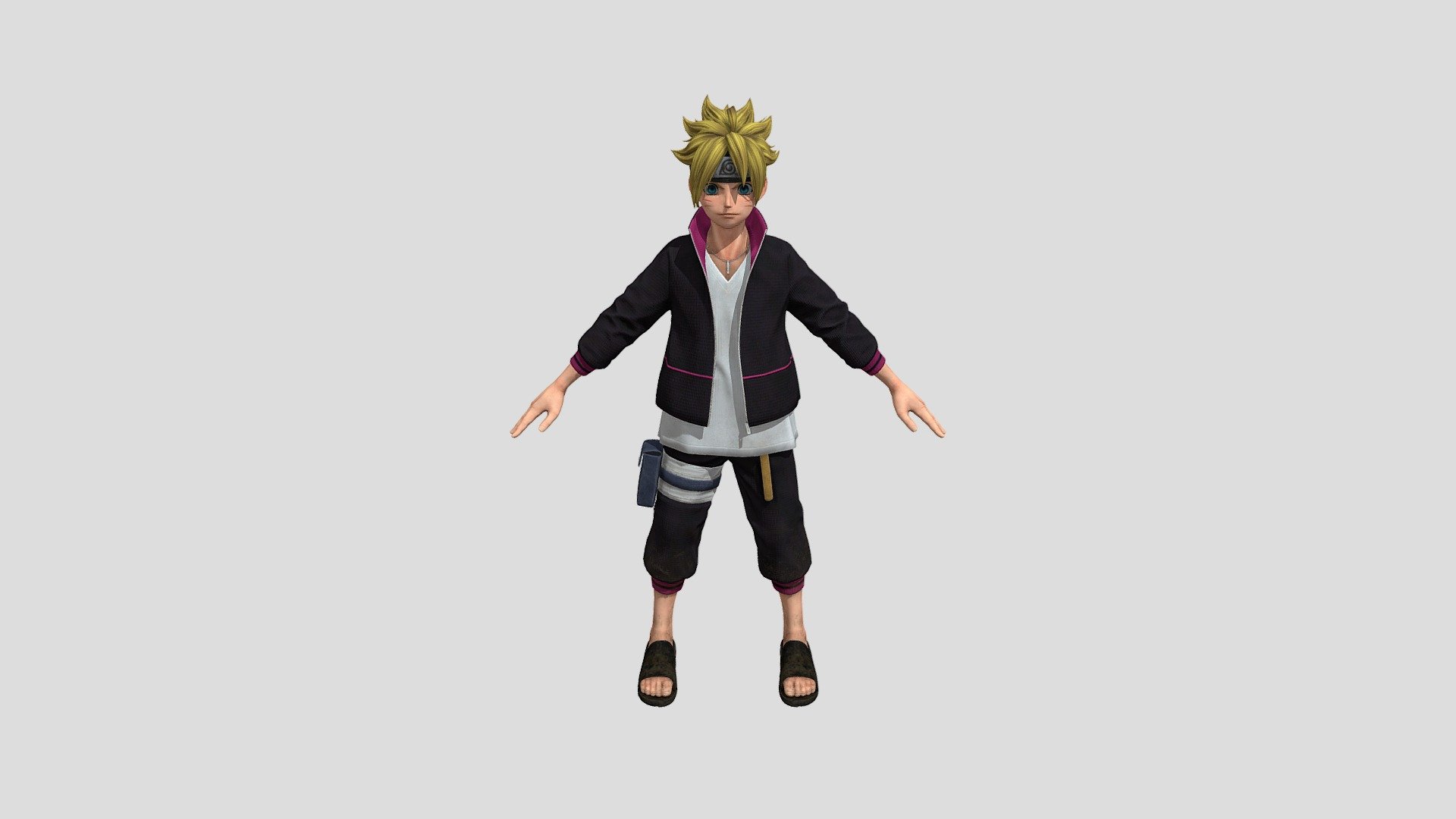 boruto - 3D model by gabrieel22 [1aab357] - Sketchfab