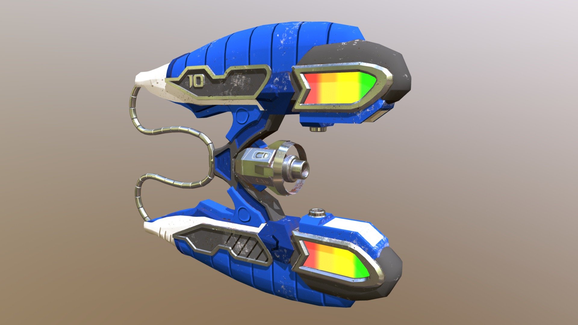 plasma rifle - 3D model by Nils S. (@beansrbx) [1aab3d5] - Sketchfab