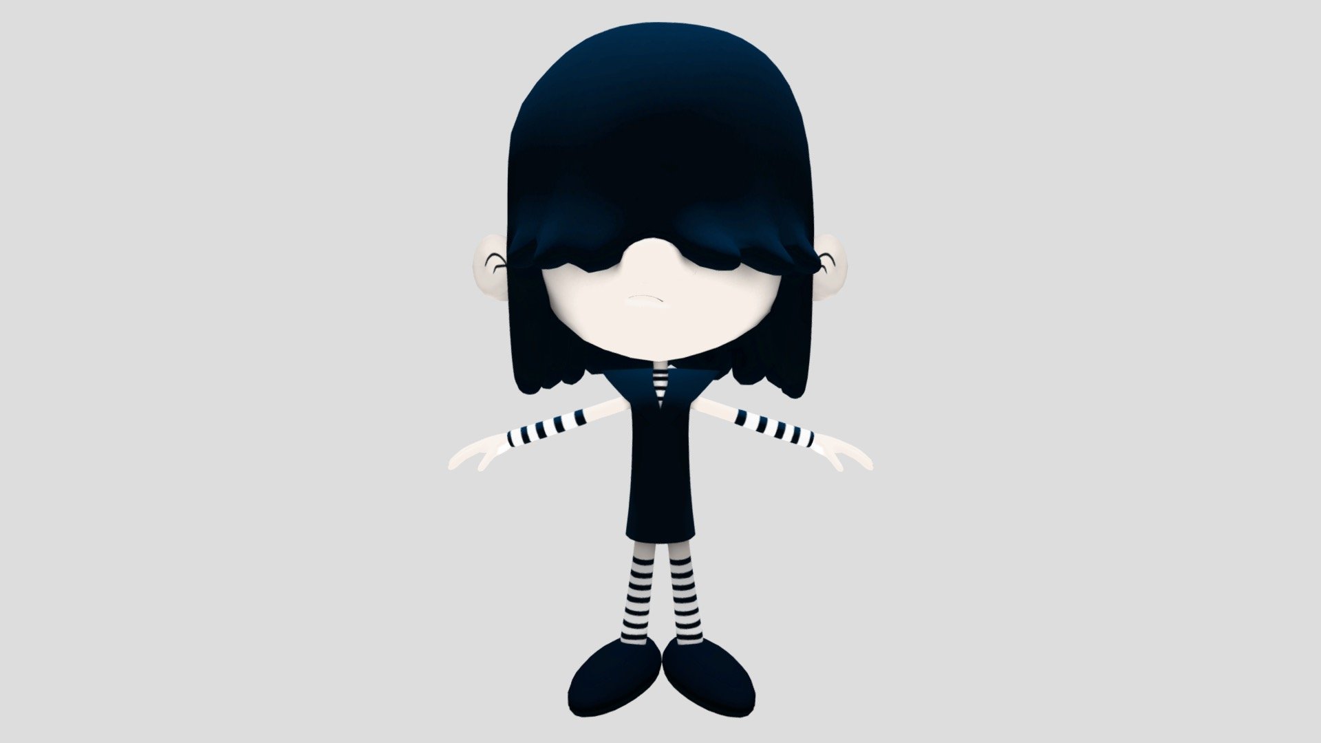 Nickelodeon All Star Brawl Lucy Loud - Download Free 3D model by SMF ...
