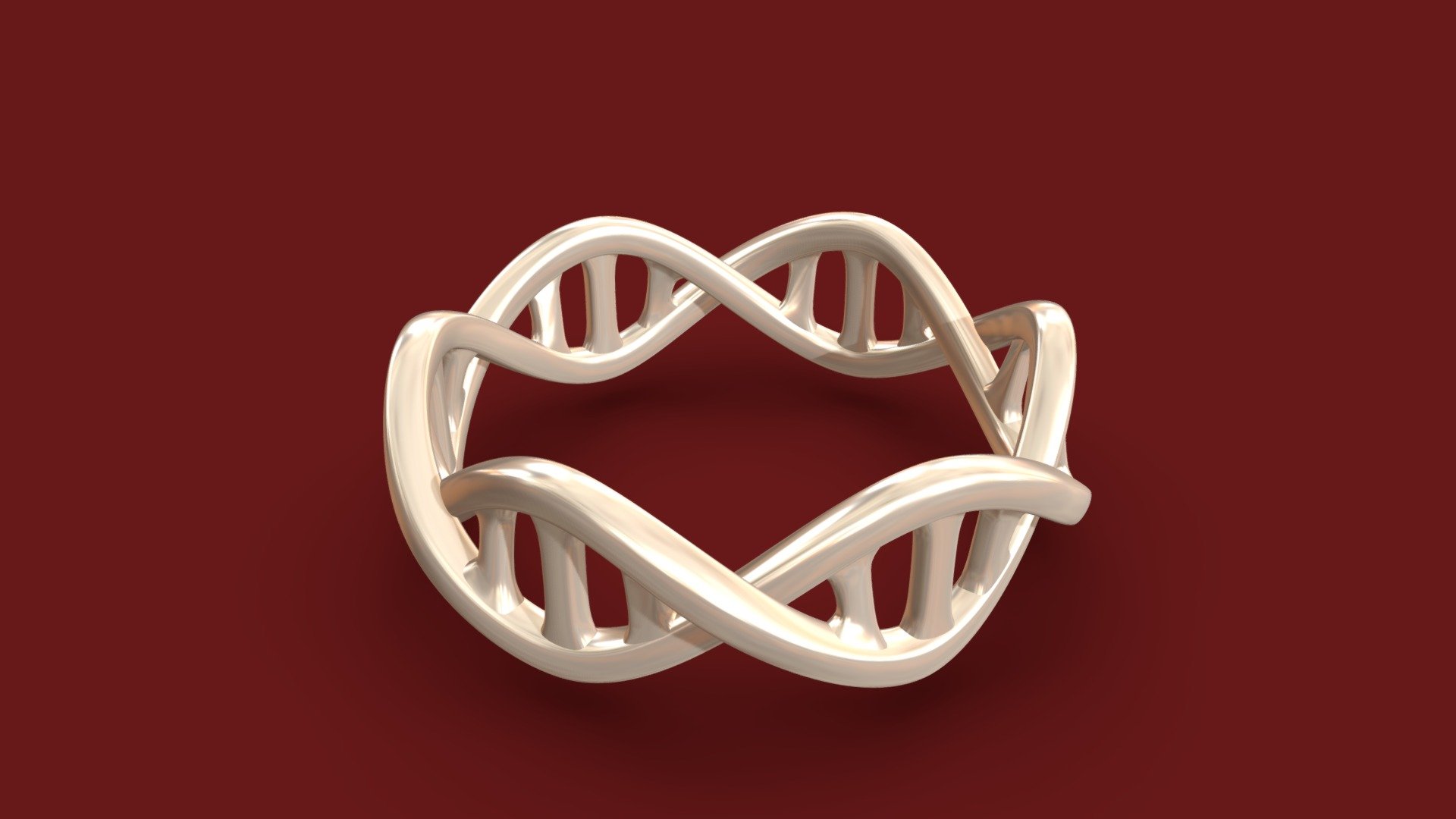 Ring DNA Twist 3 - 3D model by MaRaT [1aad73c] - Sketchfab