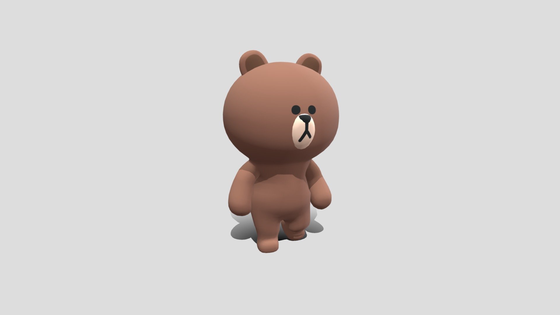 Brown - 3D model by P.mo [1aae62c] - Sketchfab