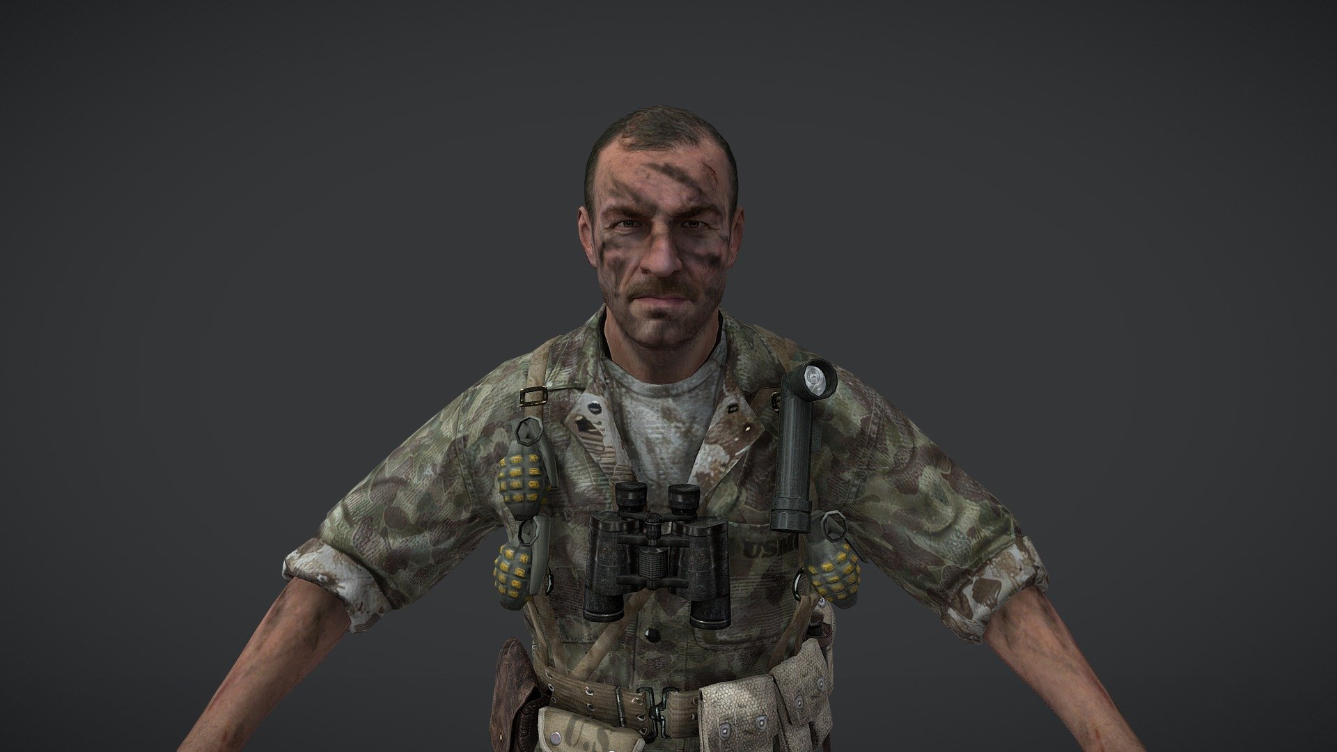 Sullivan - Call of Duty: World At War ᴴᴰ - Download Free 3D model by ...