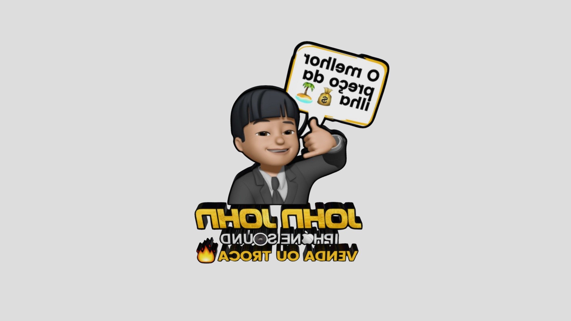 jhonjhon - Download Free 3D model by sualogo3d [1aaff1a] - Sketchfab