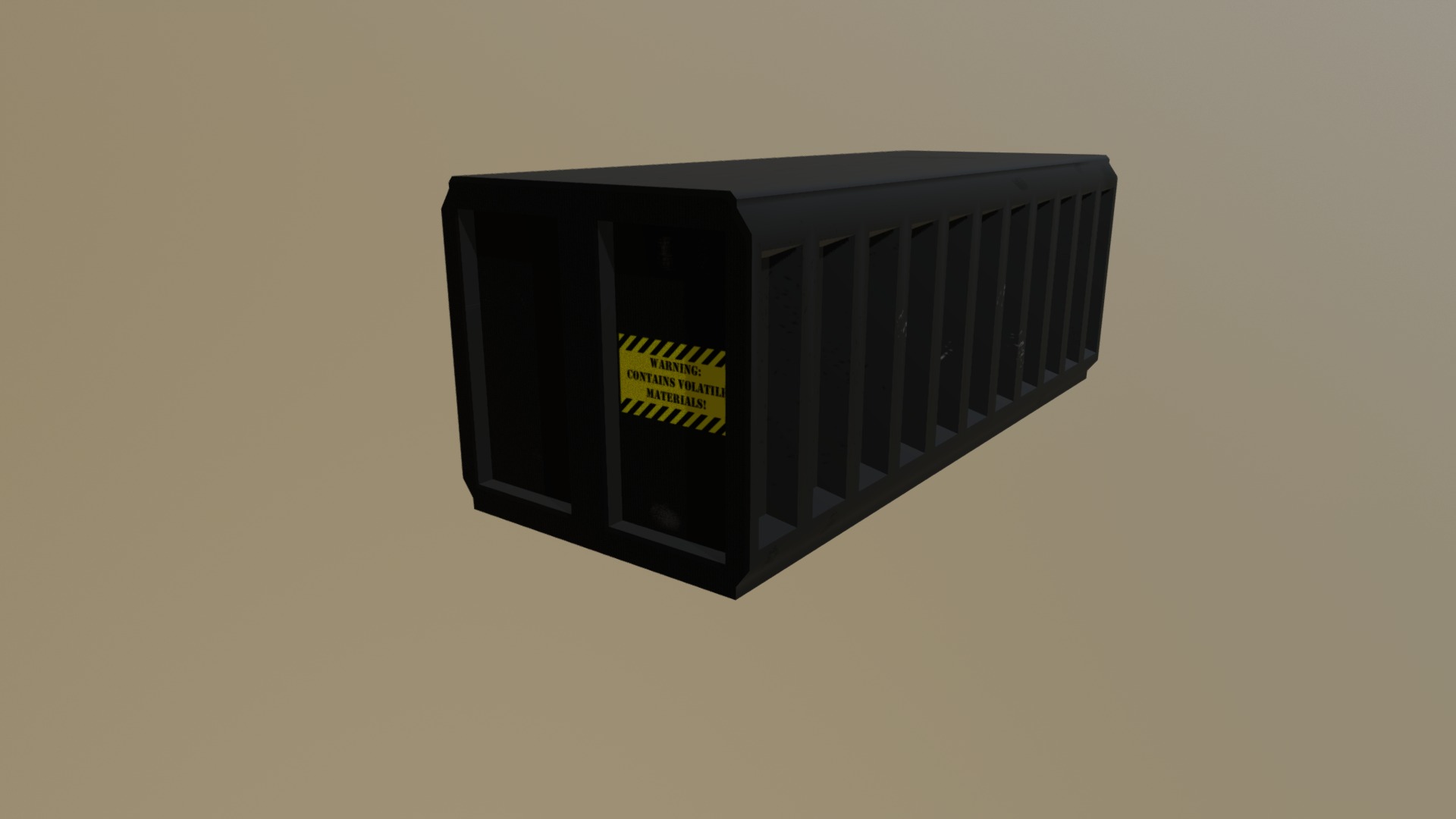 Futuristic Cargo Container - 3D model by AgultoDesigns [1ab0b45 ...