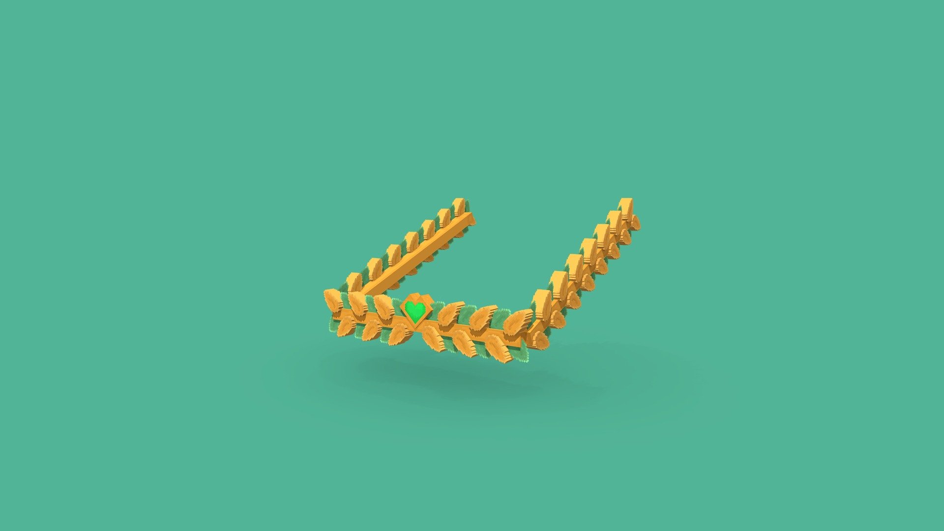 Laurel Wreath - 3D model by Manning Design (@manningdesign) [1ab2e2d ...