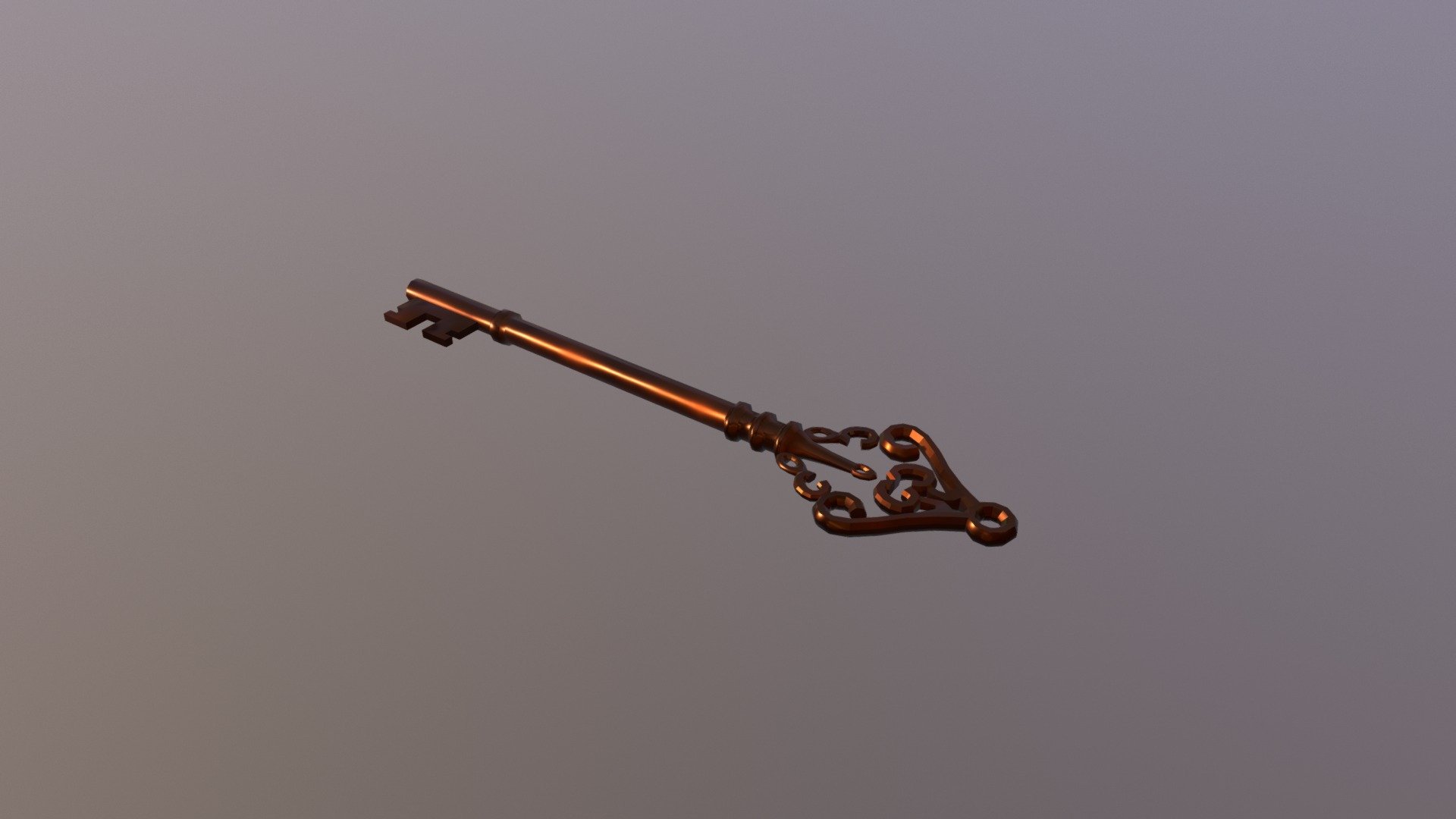 Key (Copper) - 3D model by Franck-Allen_Nguyen [1ab3778] - Sketchfab