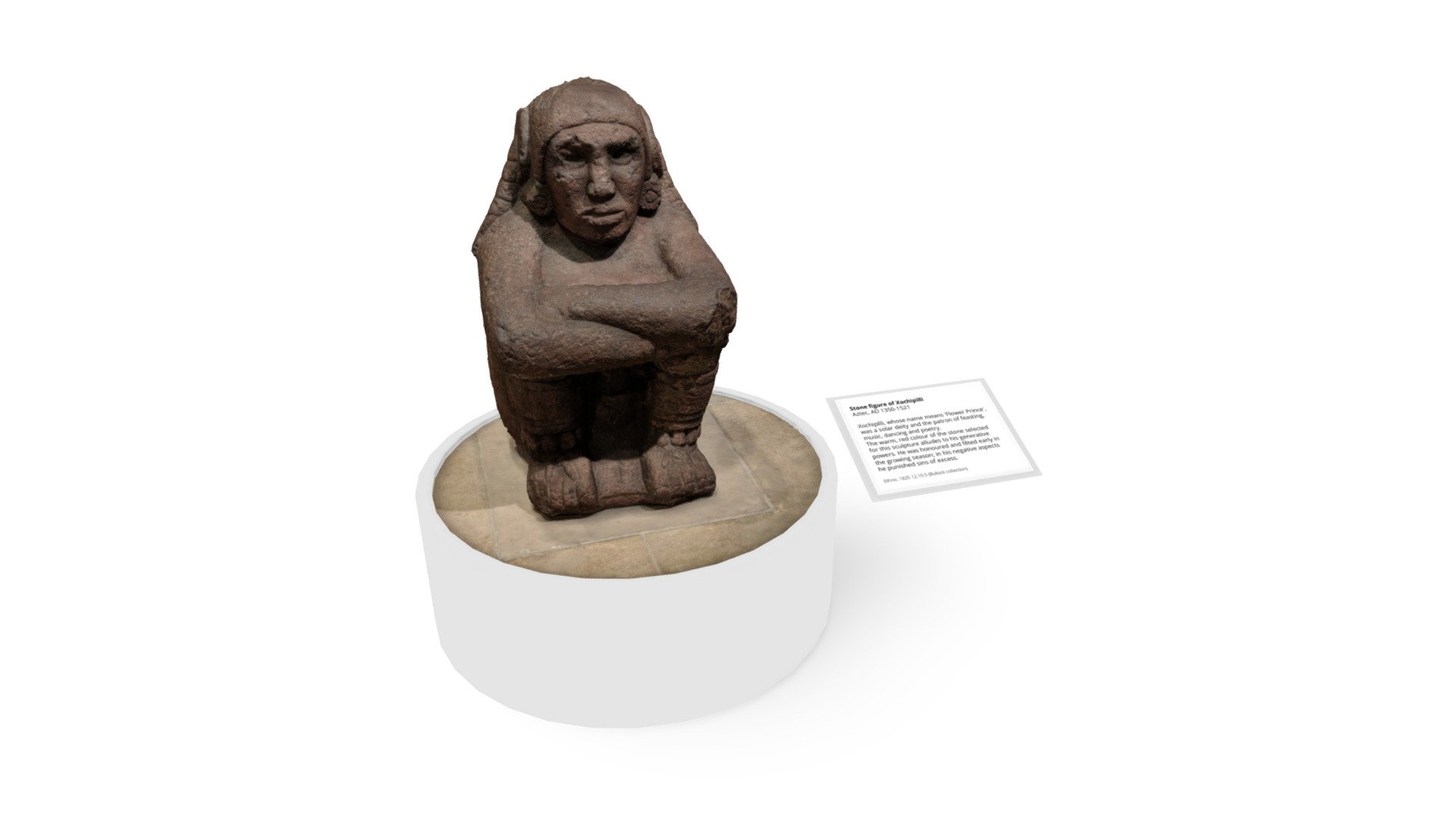 Xochipilli - 3D model by Digital Heritage Australia ...