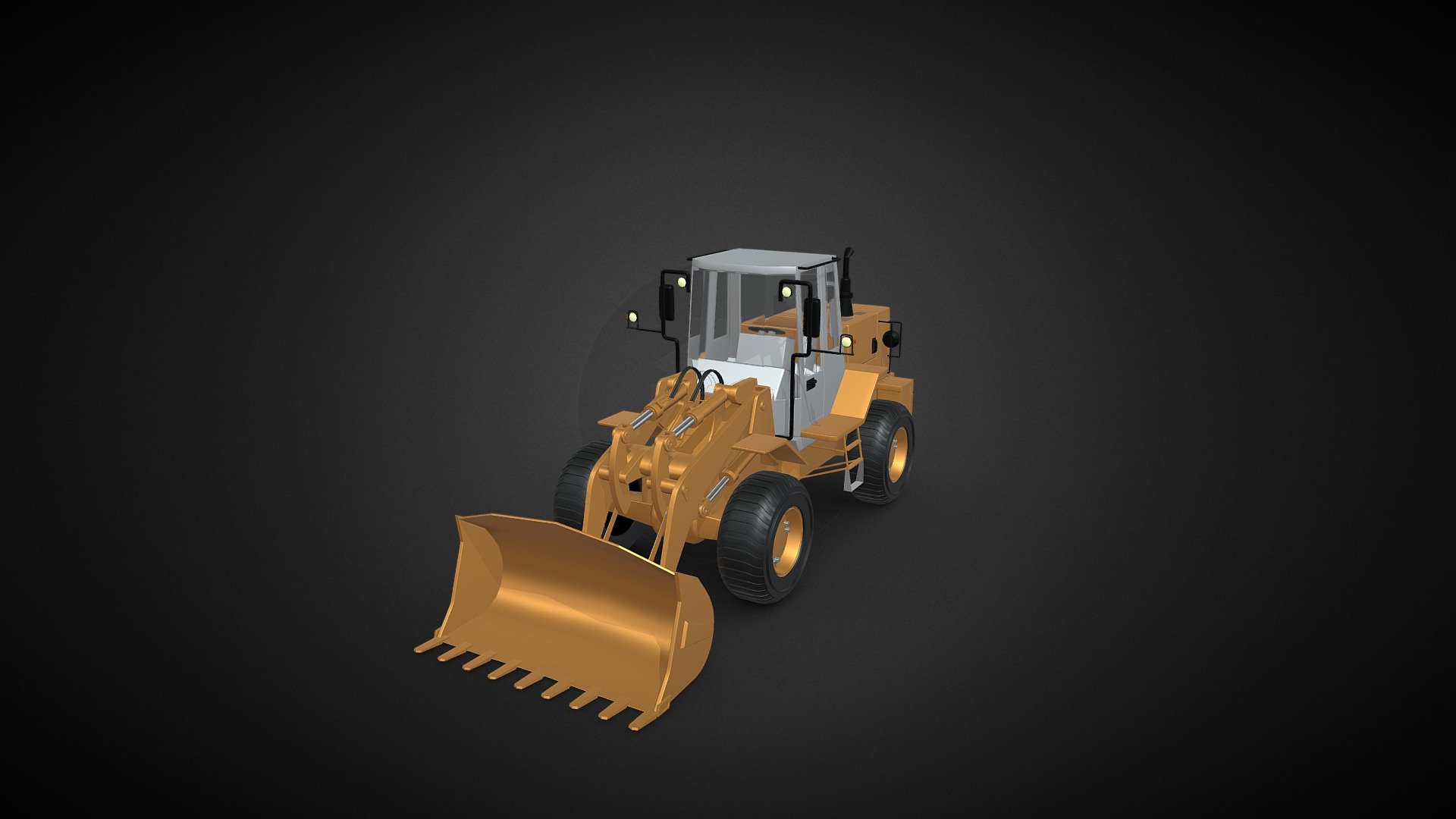 Low Poly Rigged Loader - 3D model by sghkcreative6 [1ab5d6b] - Sketchfab