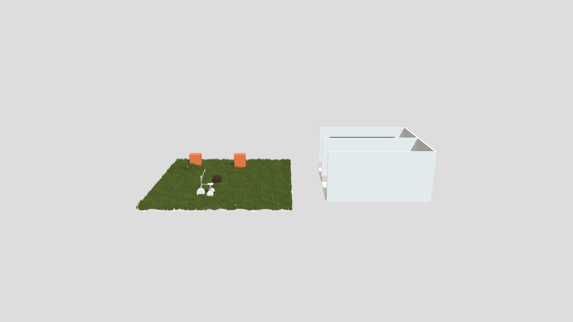 Rabbit's RoomWithOutside - 3D model by jkm7i55 [1ab60a3] - Sketchfab