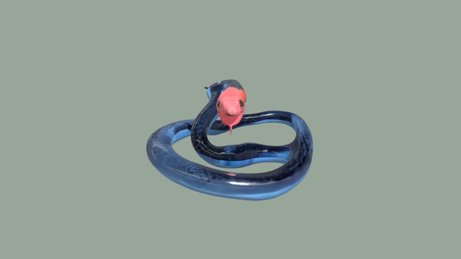 Snake with intricate pattern - Download Free 3D model by ricardolduarte ...