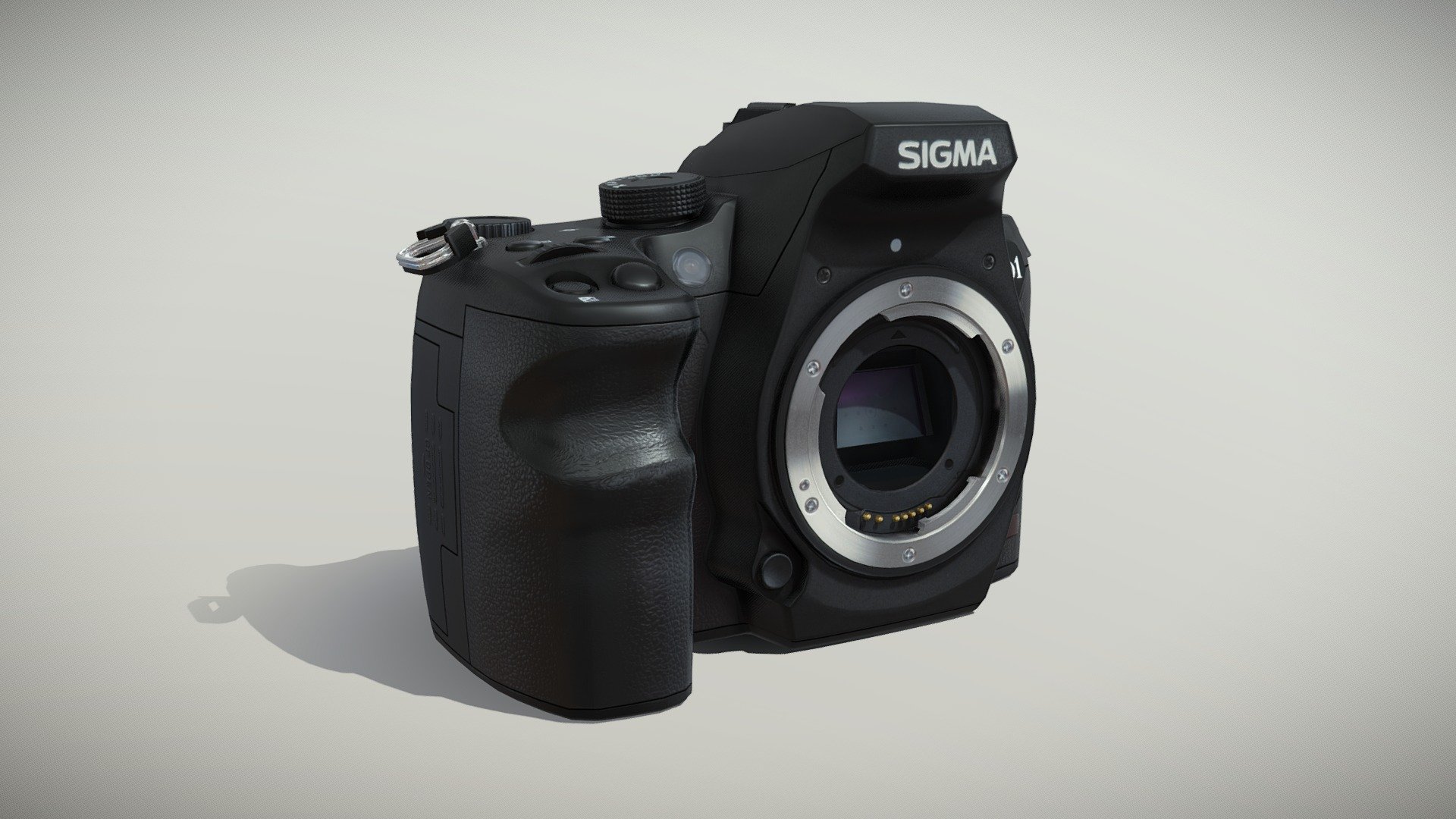Sigma SD1 Merrill DSLR camera - 3D model by 3DOverstock [1ab7601 ...