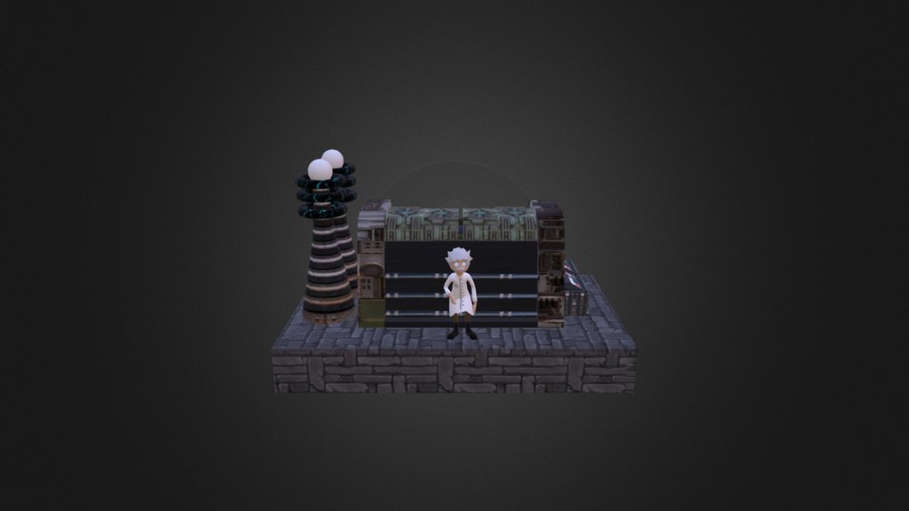 CandyBrains Zombie Lab - 3D model by Nils Gudat (@nilsgudat) [1ab7d06 ...