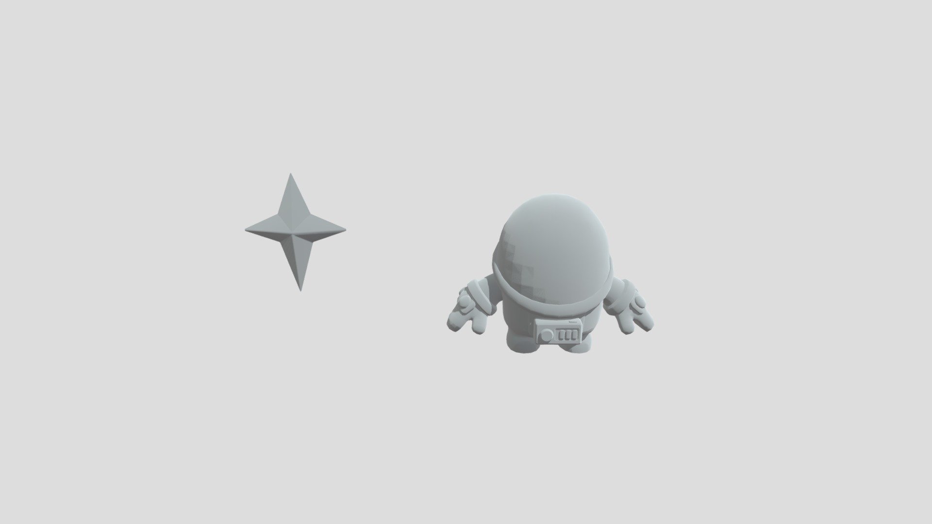Spike_astronaut_geo - Download Free 3D model by Mourad 3d ...