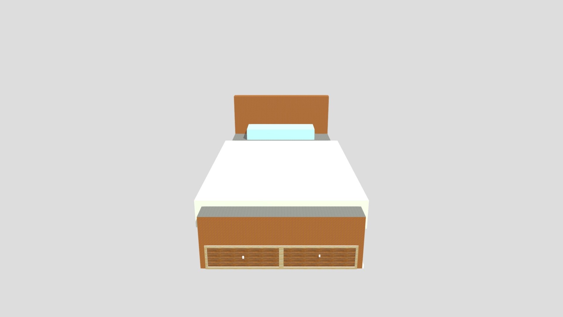 Bed - 3D model by Alvinisfat (@Alvin2468) [1ab86da] - Sketchfab