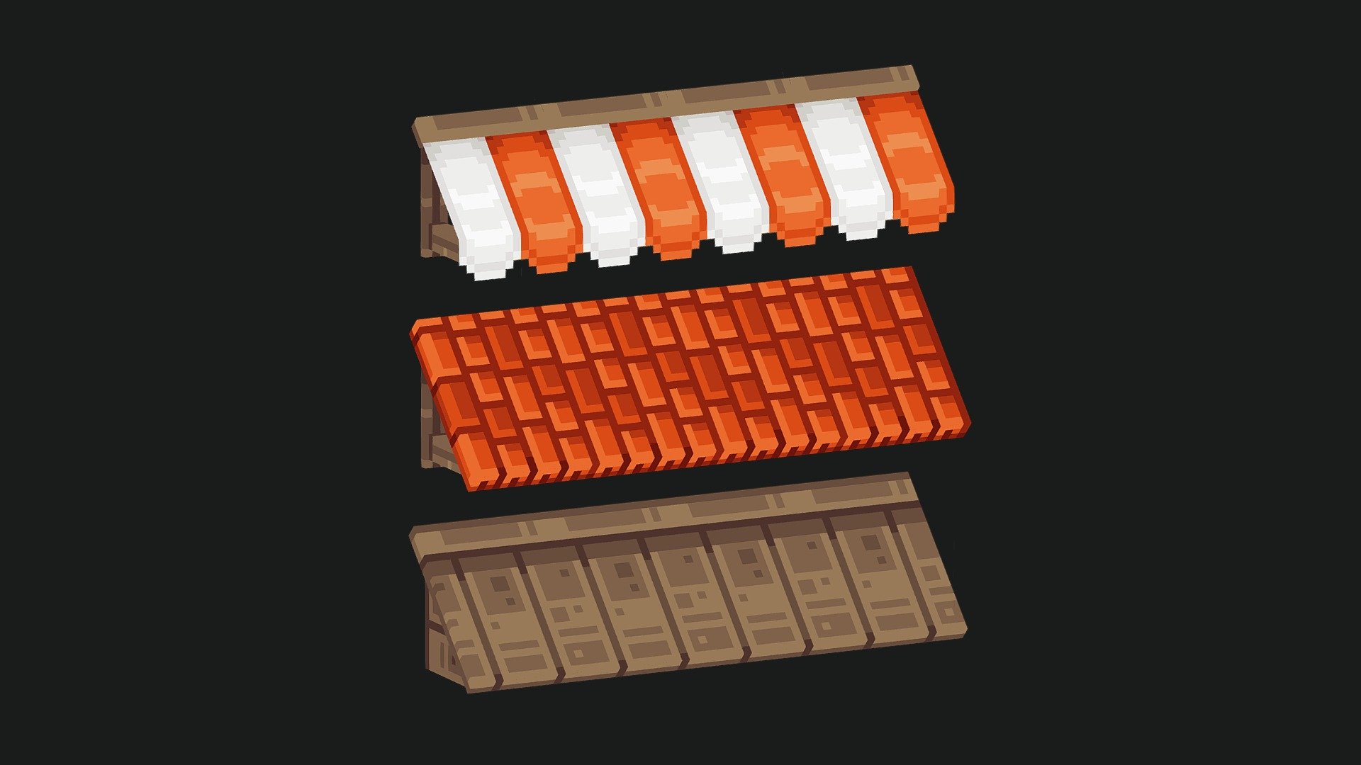 Awnings - 3D model by Workshop Six (@workshop_six) [1ab8c82] - Sketchfab