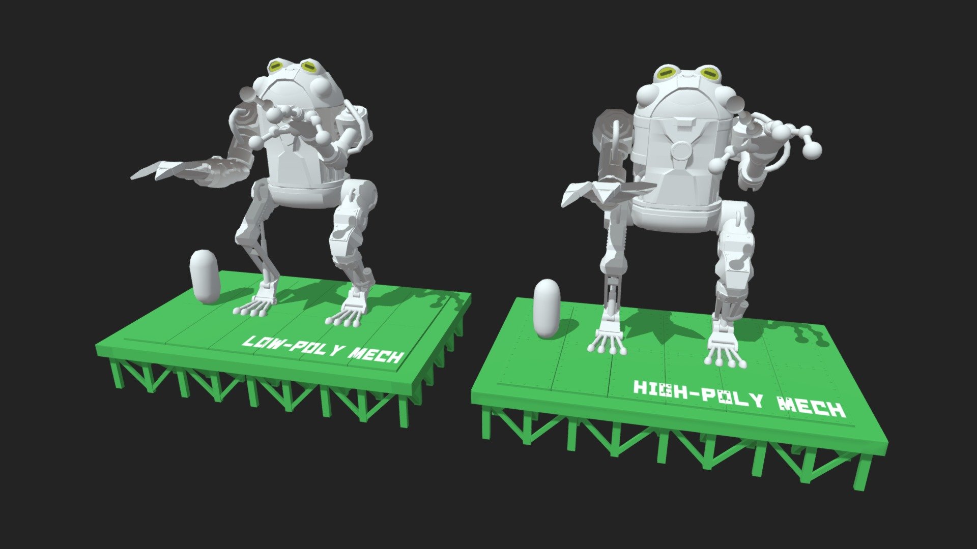 Froggy Mech- Final (Posed)_Theo K. - 3D model by TK (@ttkurok) [1ab8c89 ...