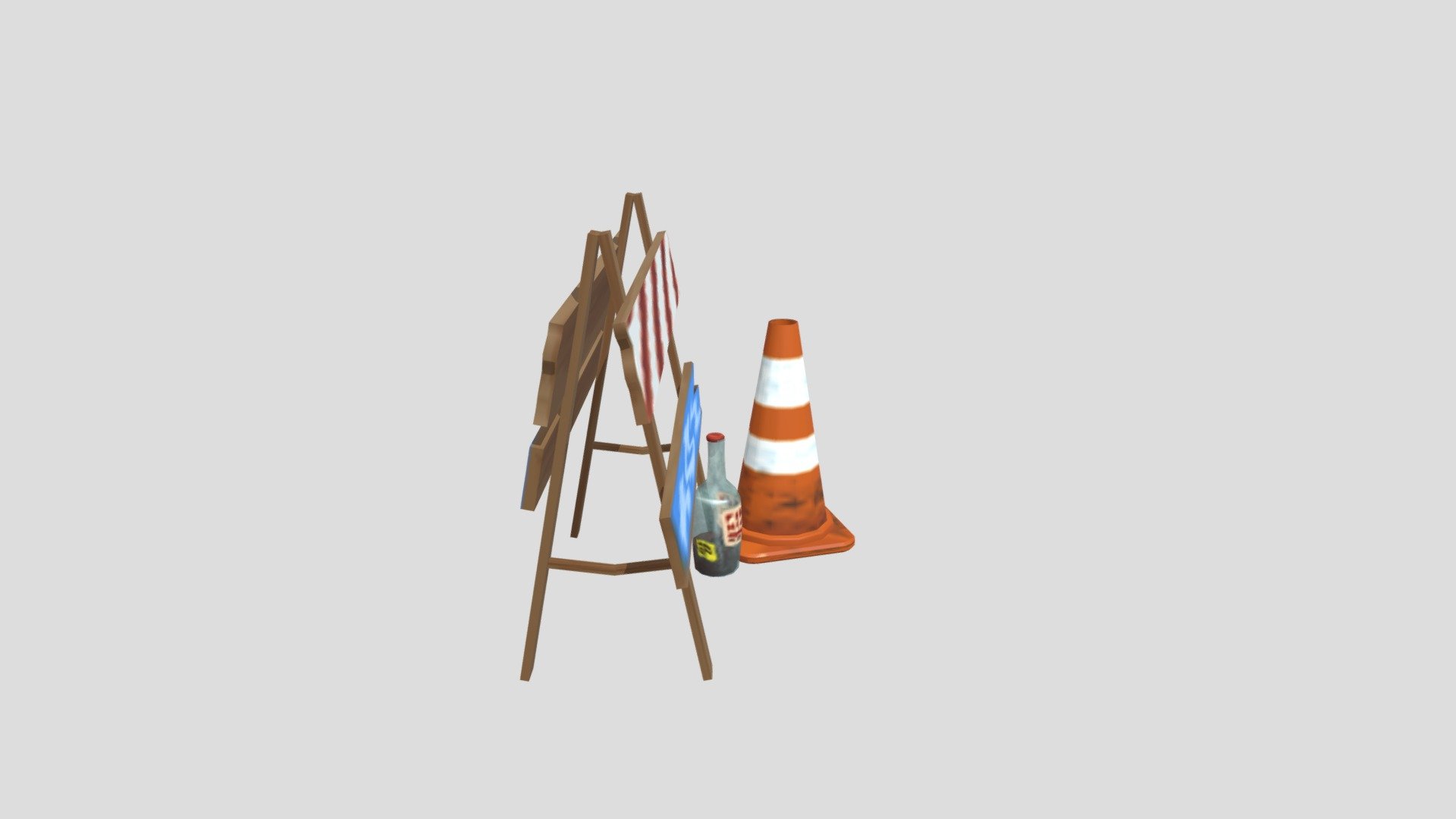 Low Poly Props - 3D model by Melani_p [1aba04b] - Sketchfab