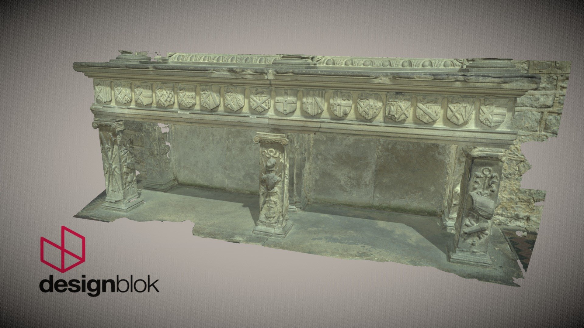 Lenton Church Memorial lower section - 3D model by Designblok [1abae75 ...