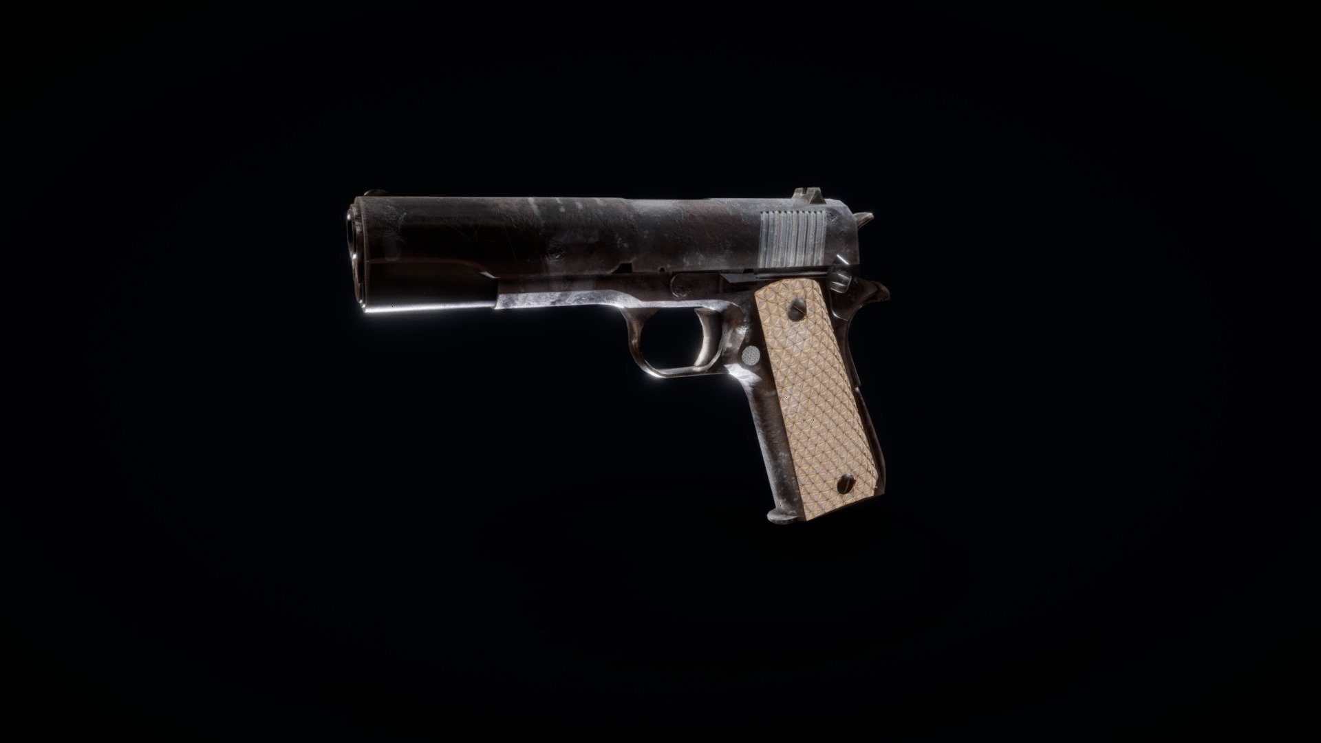 Colt M1911 - 3D model by VexVisualz (@drnebel81) [1abc6cb] - Sketchfab