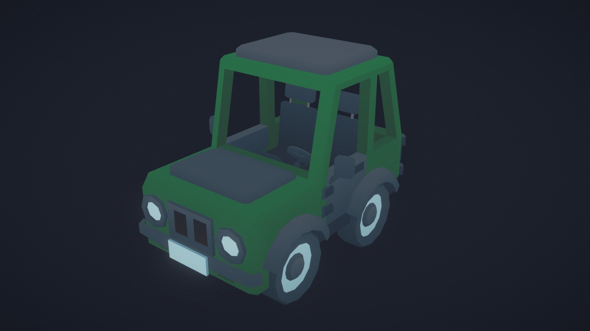 Stylized car - 3D model by Aurora (looking for work) (@auroraplz ...
