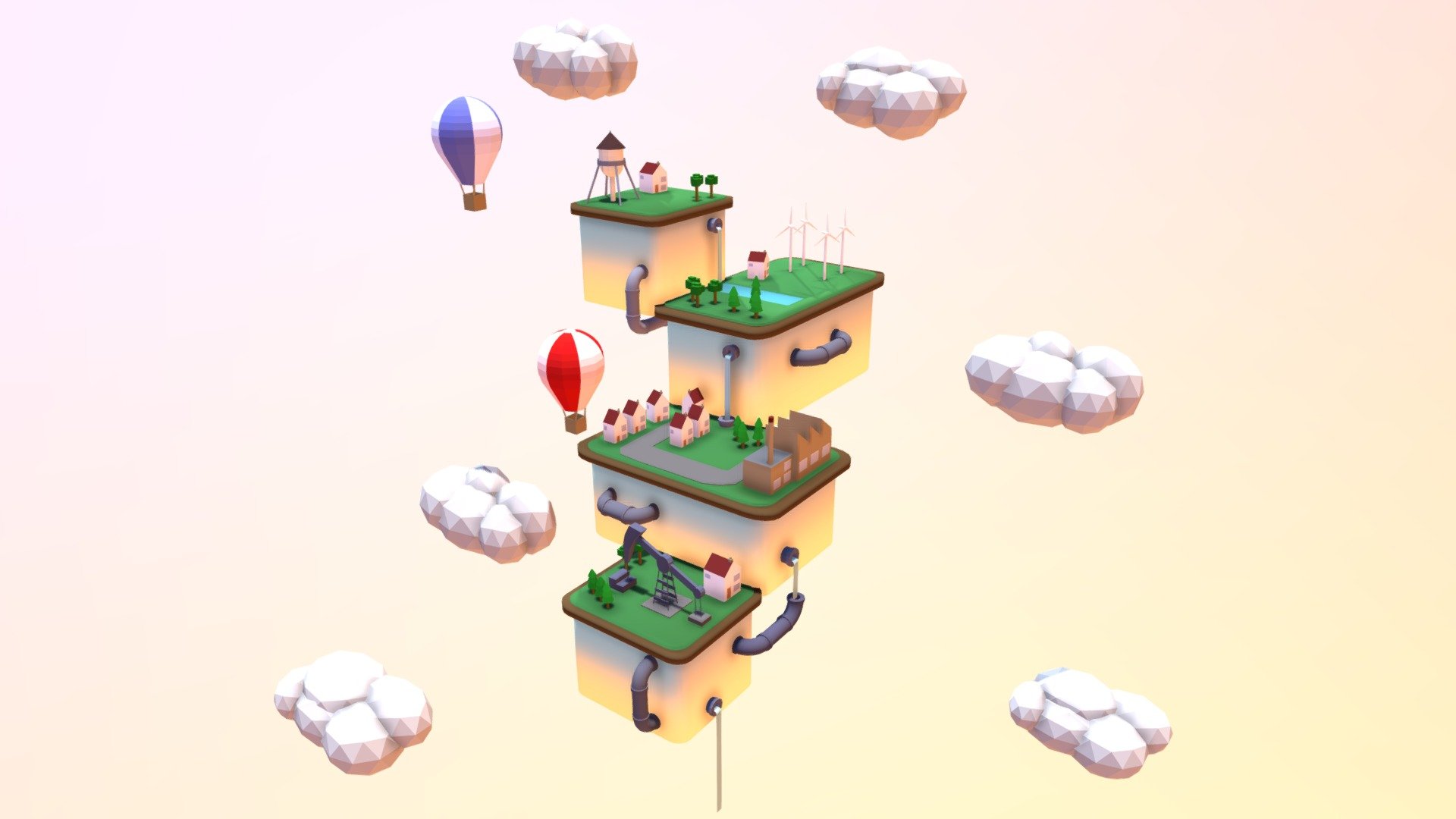 Low Poly - 3D model by OussamaBraiek (@oussemabraiek) [1ac091f] - Sketchfab