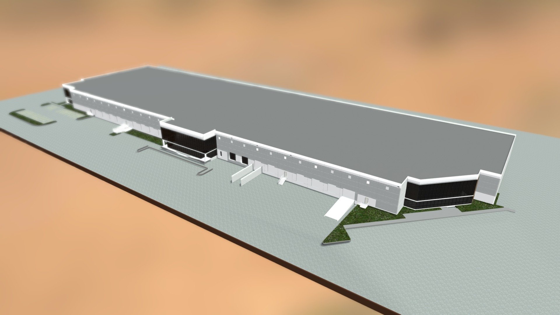 Generic Warehouse Building - Buy Royalty Free 3D model by Metaroy ...
