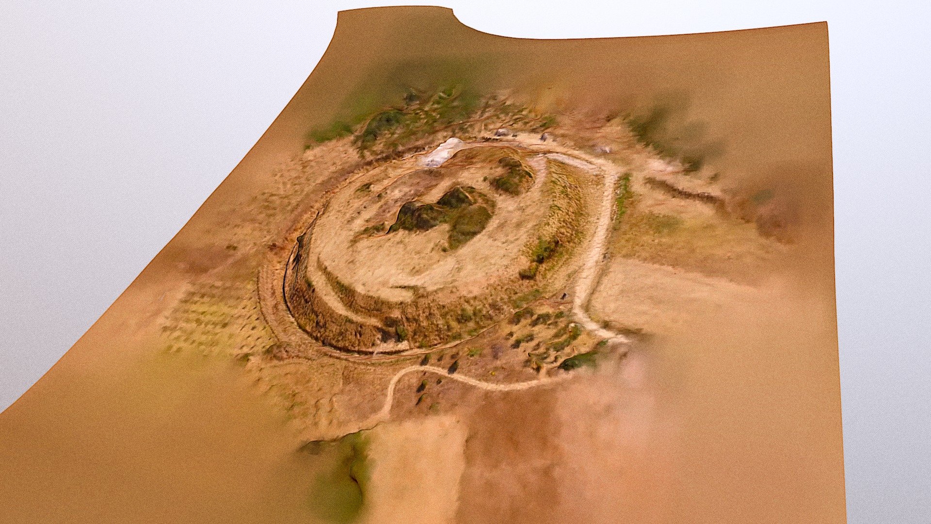 Kastas tumulus - 3D model by rhesus [1ac0c0a] - Sketchfab