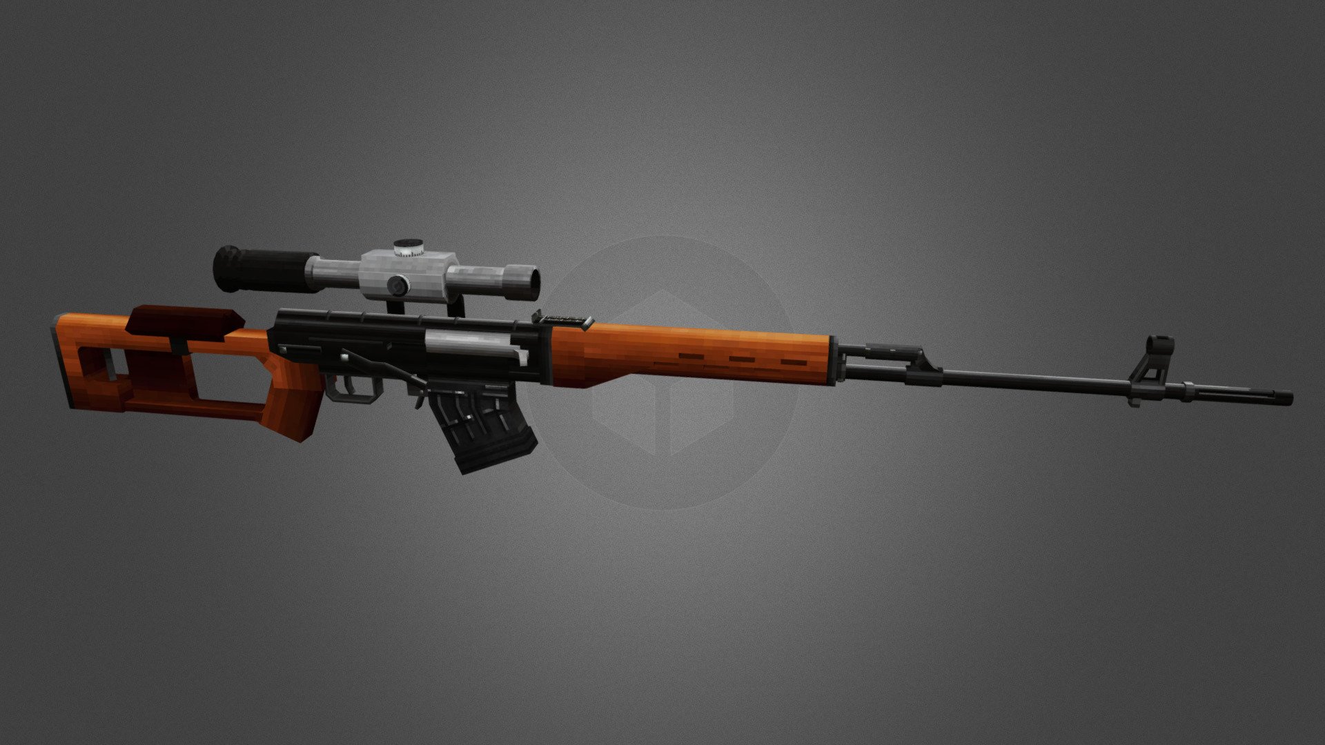 SVD - Download Free 3D model by thebradqq [1ac10d6] - Sketchfab