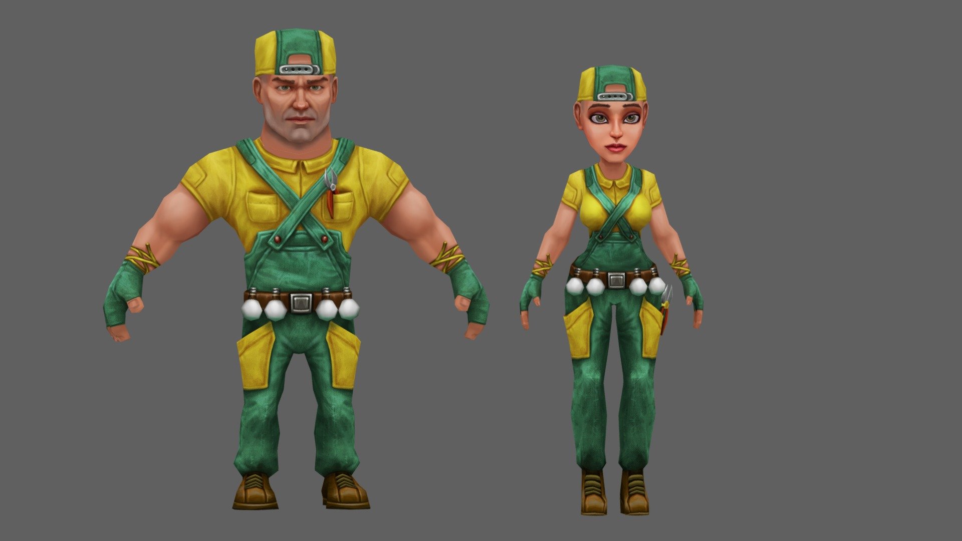 F Electrician 01 - 3D model by CC (@ccsf) [1ac151e] - Sketchfab