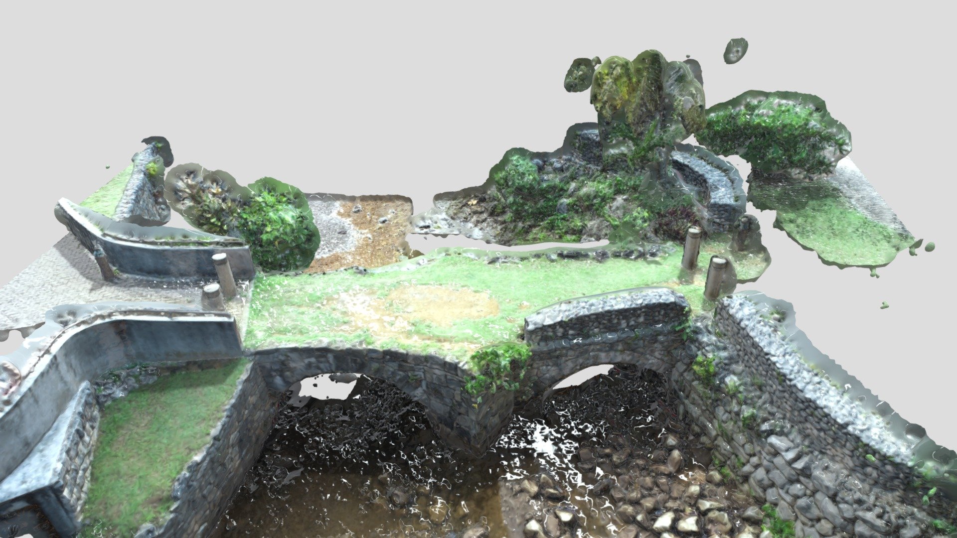 Guam Taleyfac Bridge - 3D Object - 3D model by konglab [1ac1a53 ...