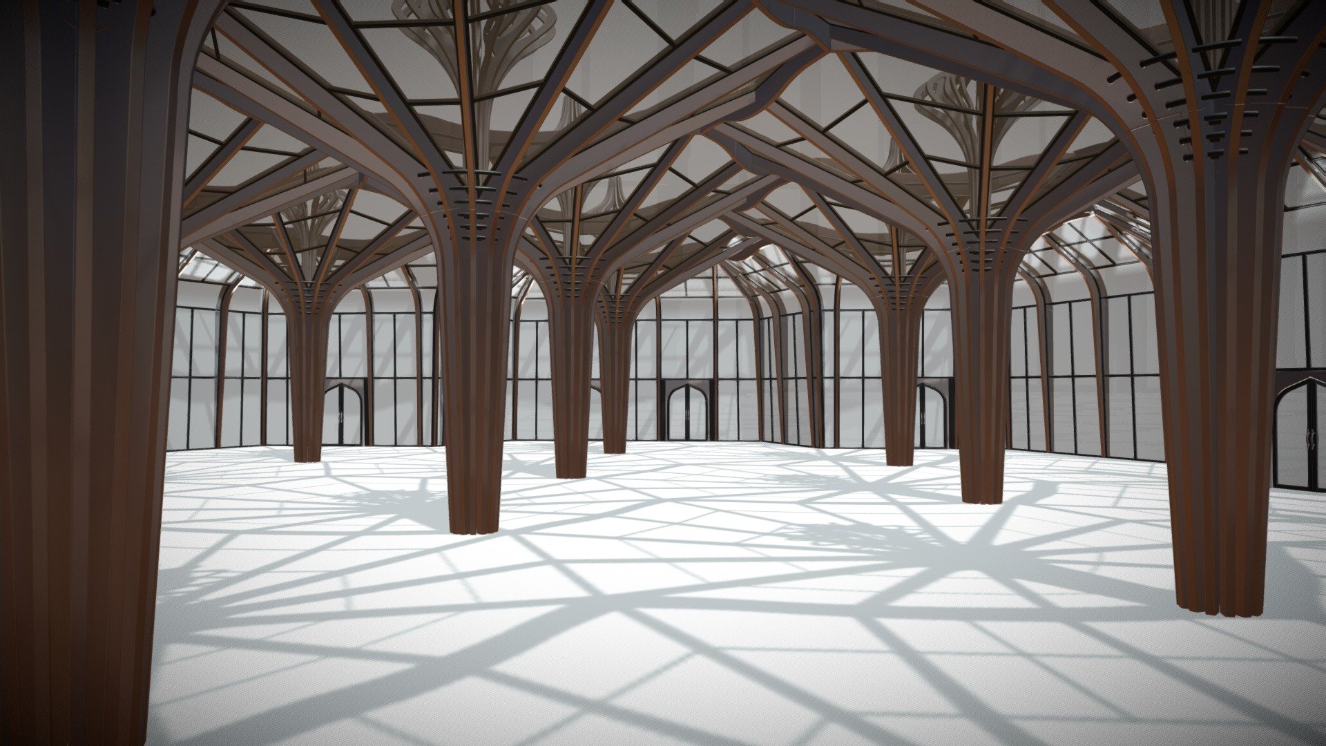 Modern Greenhouse Lite - Buy Royalty Free 3D model by Metaversalarts ...