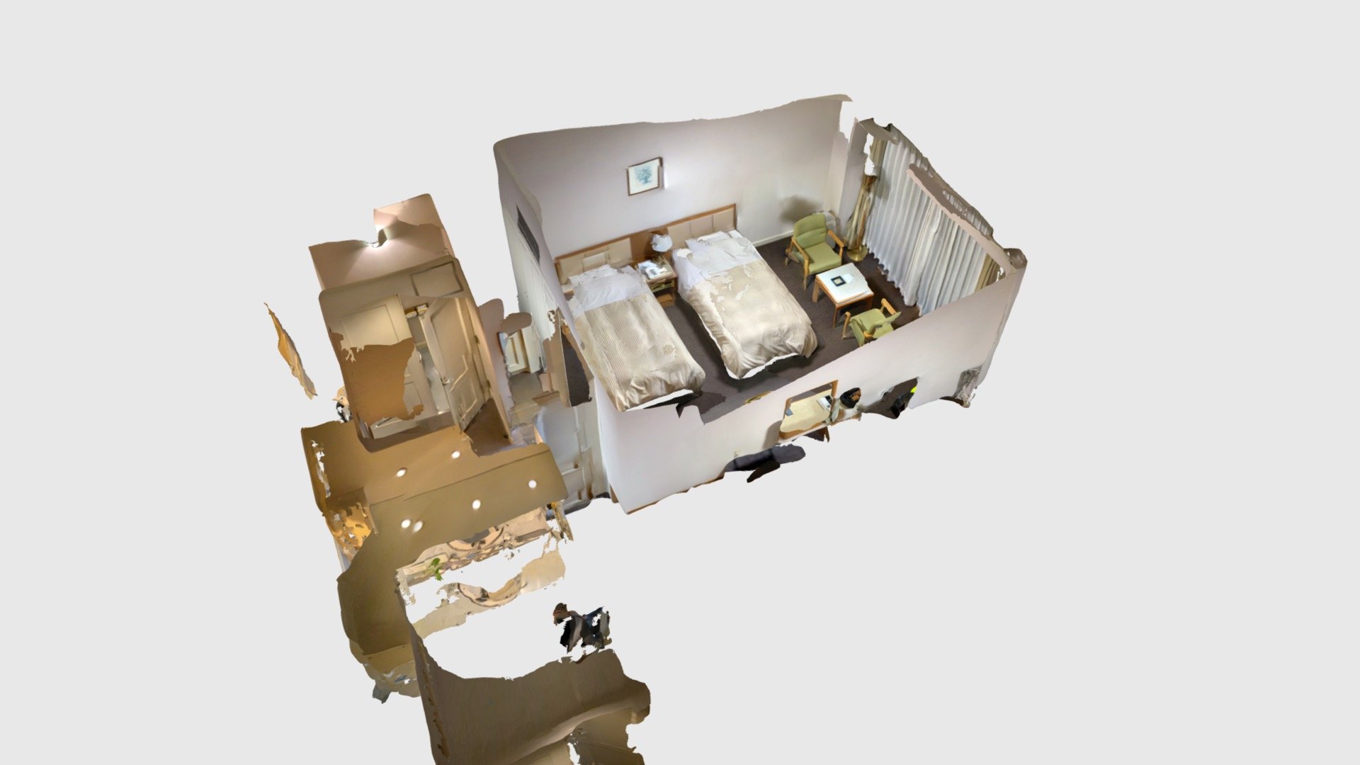 Room #332 @TJK KANAYA Resort Annex - Download Free 3D model by Jingbari ...