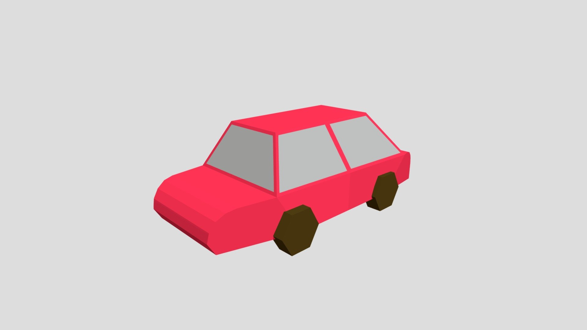 Low Poly Car - Download Free 3D model by brainfire [1ac3303] - Sketchfab