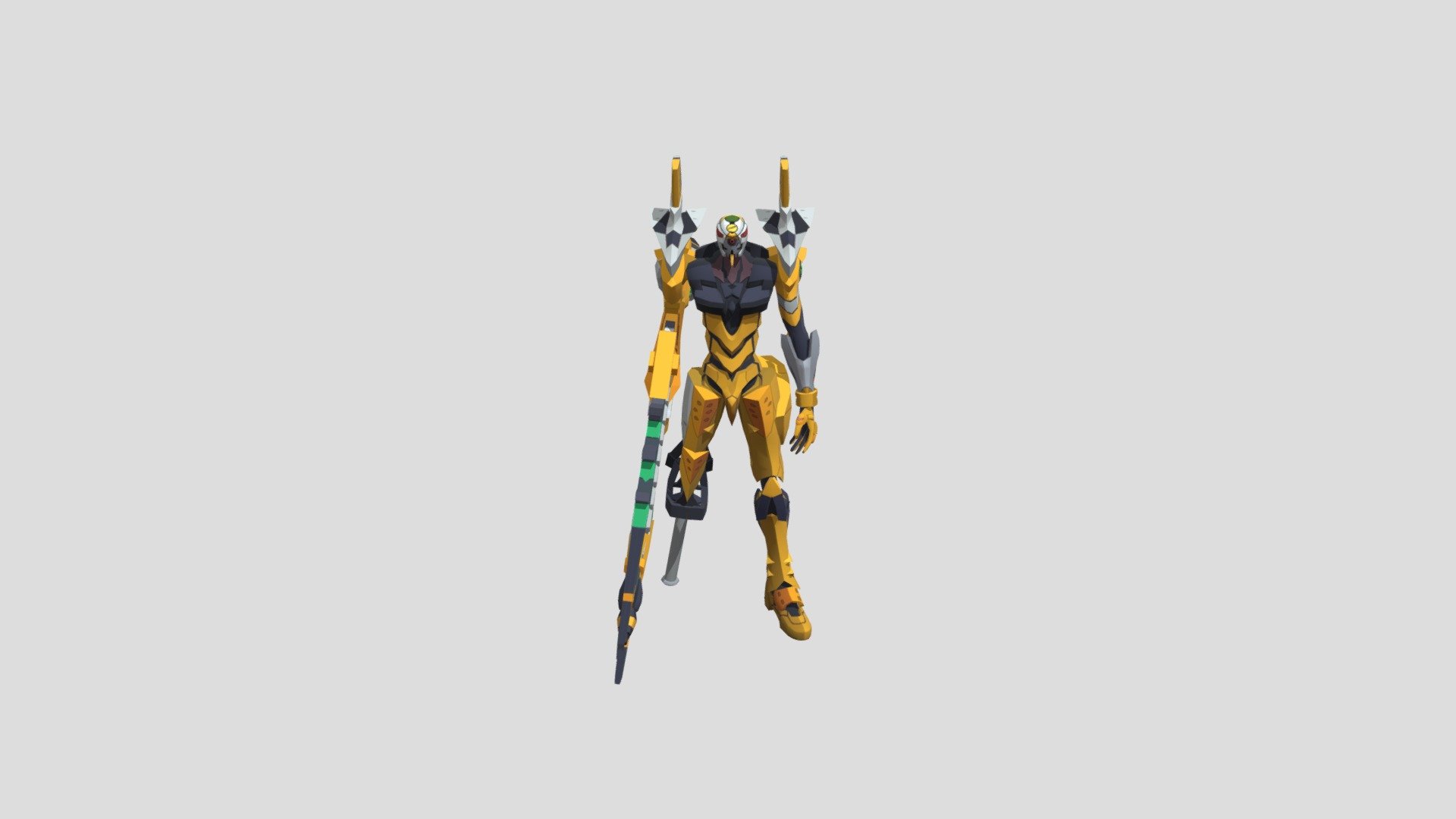 Evangelion Unit-00 Type-F - Download Free 3D model by Tigerar1 ...