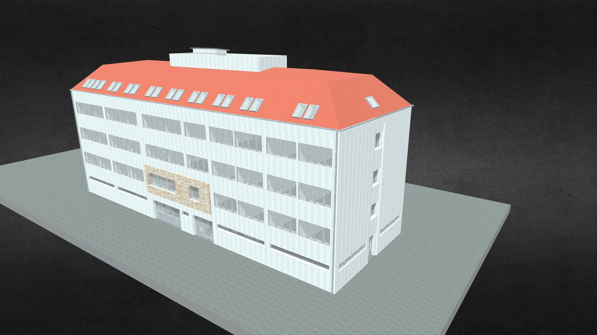 Office building - 3D model by DR-BIM-Design [1ac605c] - Sketchfab
