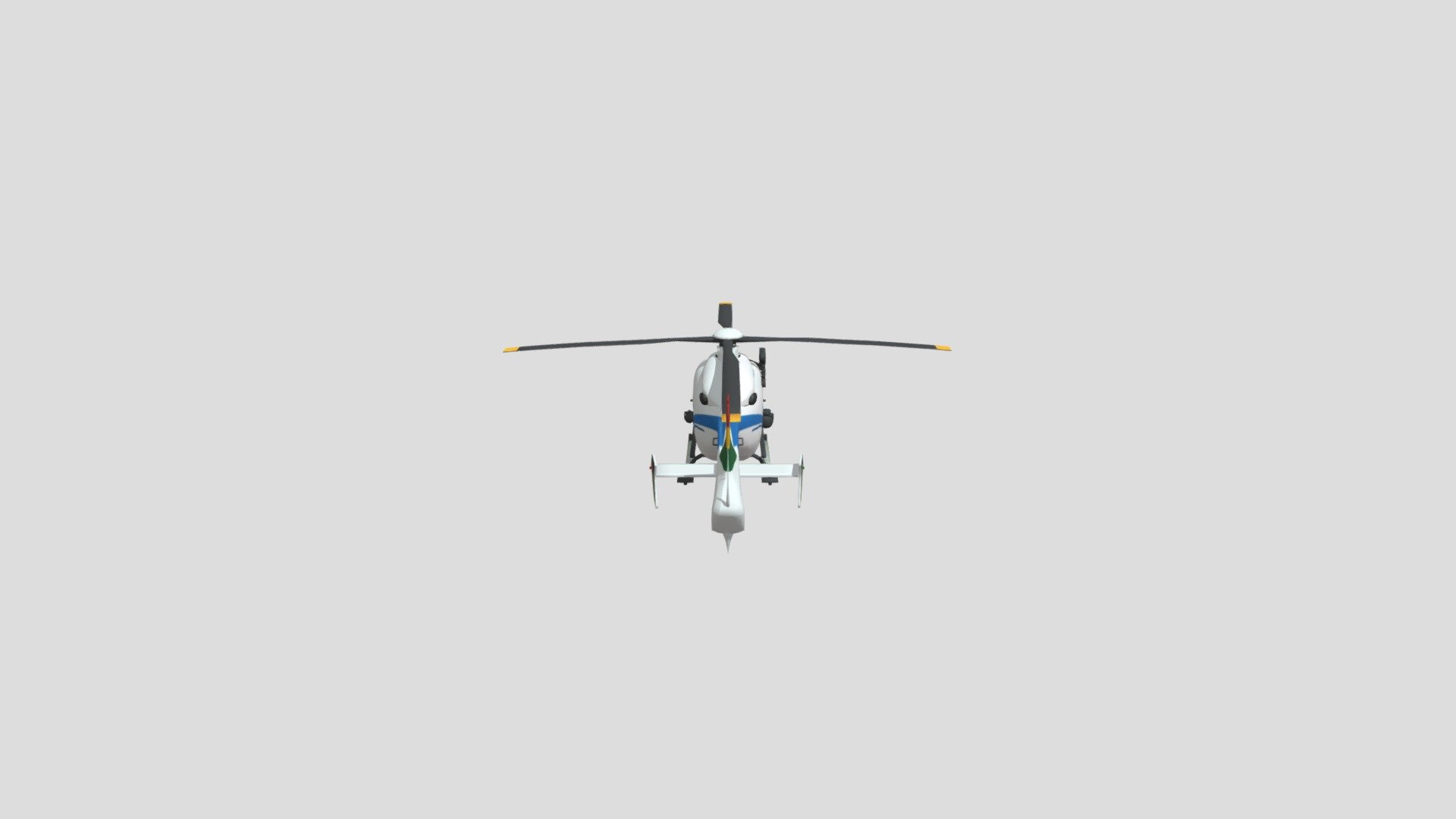 contoh Helicopter V2 - 3D model by ARAsketchfab [1ac69d0] - Sketchfab