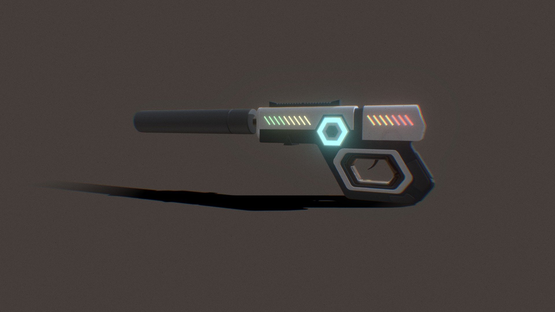 Pistol Gun - Download Free 3D model by Cloud Runner (@Psycho.com ...