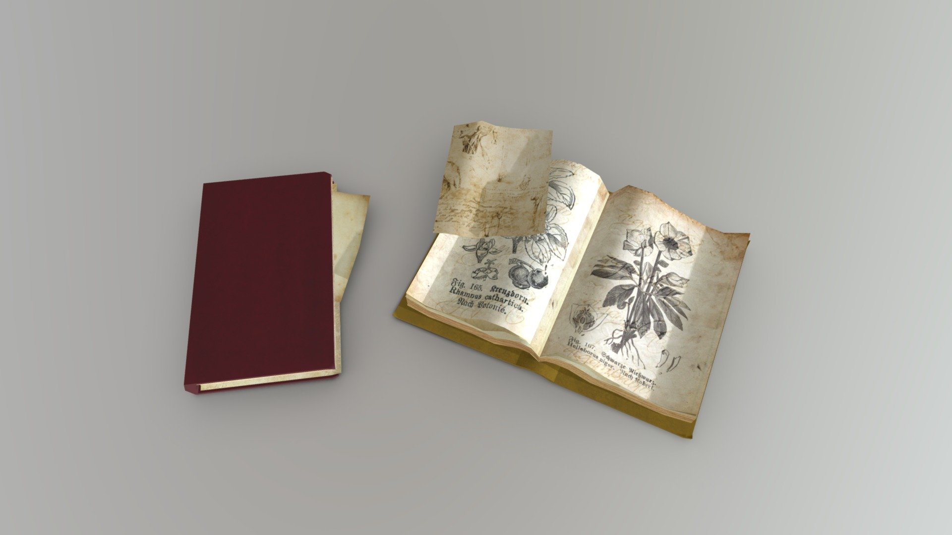 Book Models - Download Free 3D model by _j.did (@j.did) [1ac7ac3 ...