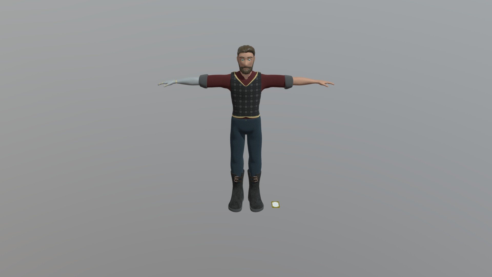 Steampunk Character model - 3D model by Henry Worley (@HWorley2000 ...