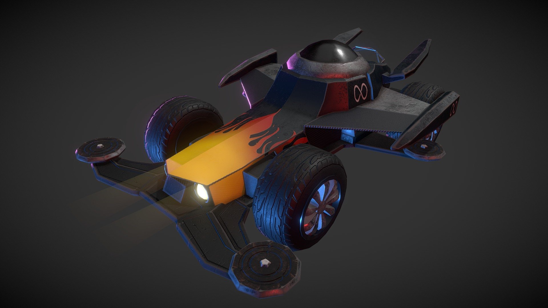 Pocket Four Wheel Drive: Car 1 - 3D model by slushbox [1ac895f] - Sketchfab